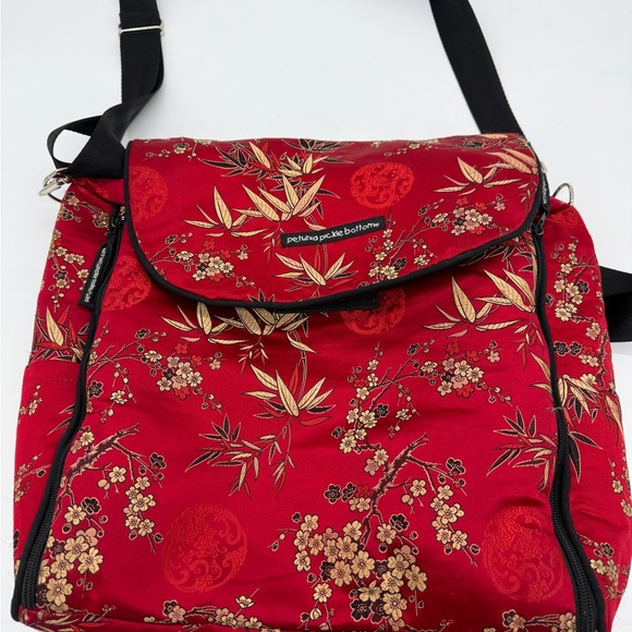 Petunia Pickle Bottom | Bags | Petunia Pickle Bottom Red Floral Diaper ...
